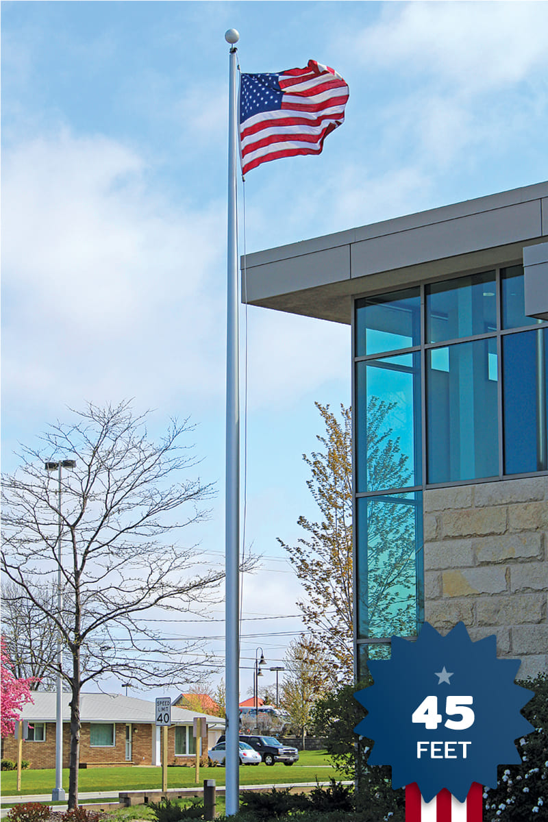 45ft Flagpoles – Eder Flag
